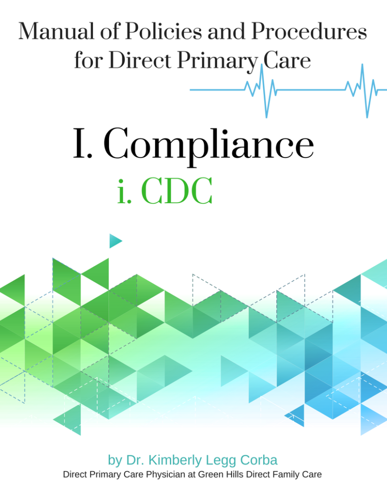 I. Compliance | i. CDC - DPC Core Manual